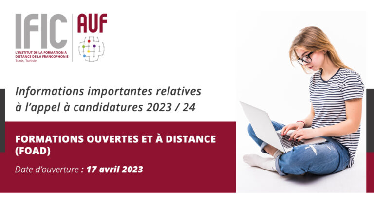 Informations importantes relatives à l’appel à candidatures des ... Informations importantes relatives à l’appel à candidatures des ...