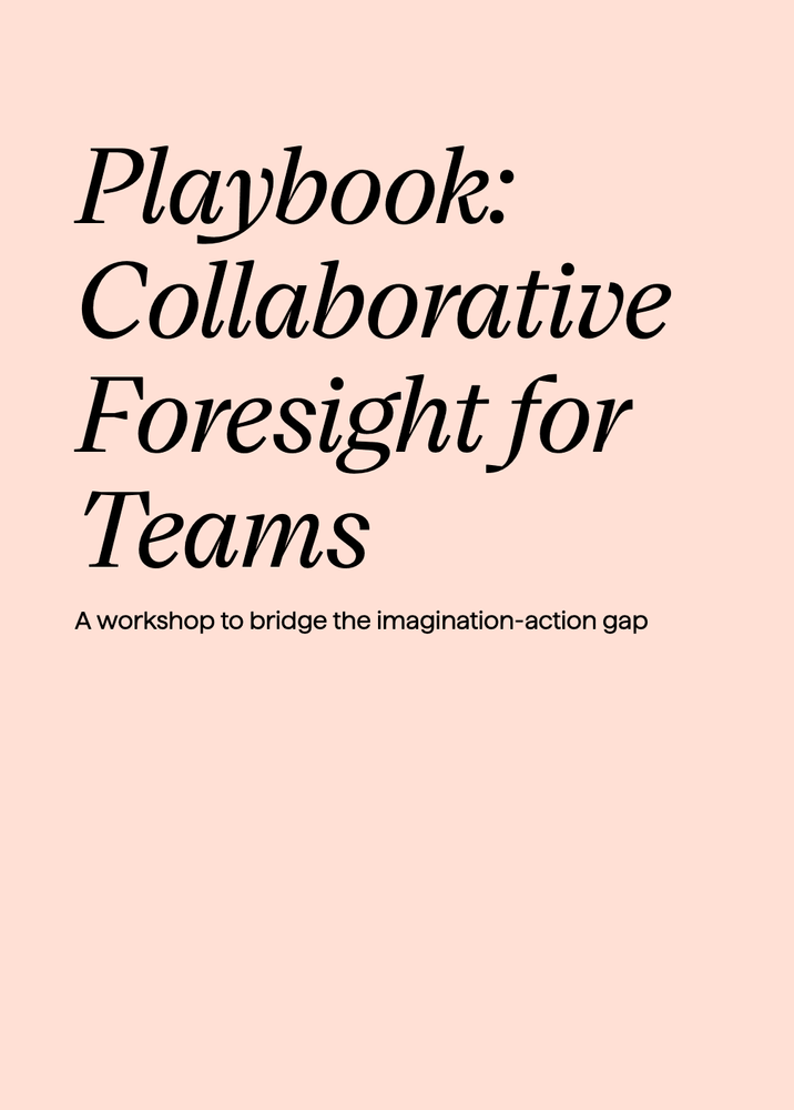 Media Evolution | Playbook – Collaborative Foresight for Teams